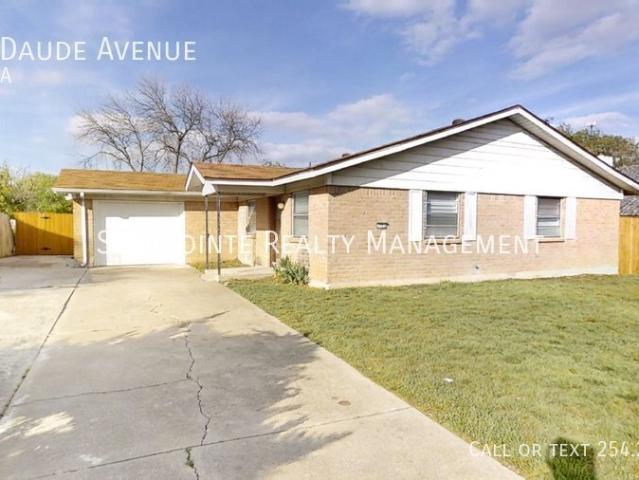 3 BR, 2 BA Apartment 1505 Daude Avenue, Killeen, TX 76549