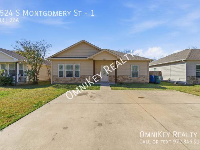 3 BR, 2 BA Apartment 1524 S Montgomery St, Sherman, TX 75090