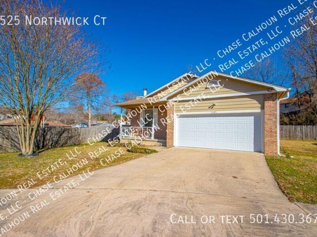 3 BR, 2 BA Apartment 1525 Northwick Ct, Little Rock, AR 72227