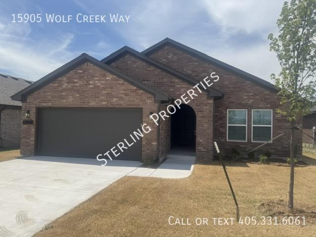 3 BR, 2 BA Apartment 15905 Wolf Creek Way, Oklahoma City, OK 73170
