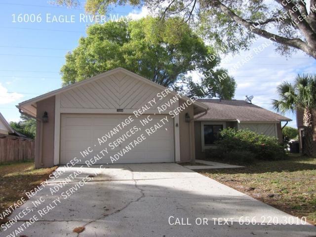 3 BR, 2 BA Apartment 16006 Eagle River Way, Tampa, FL 33624