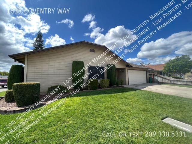 3 BR, 2 BA Apartment 1635 COVENTRY WAY, LODI, CA 95240