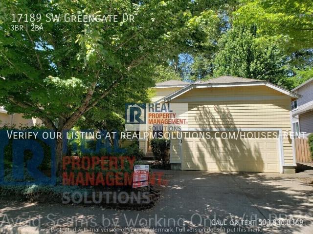 3 BR, 2 BA Apartment 17189 SW Greengate Dr, Sherwood, OR 97140