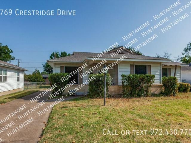 3 BR, 2 BA Apartment 1769 Crestridge Drive, Garland, TX 75042