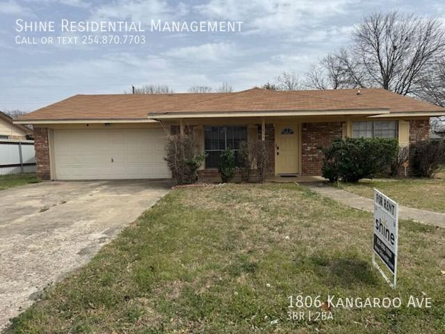 4 BR, 2 BA Apartment 1806 Kangaroo Ave, Killeen, TX 76543