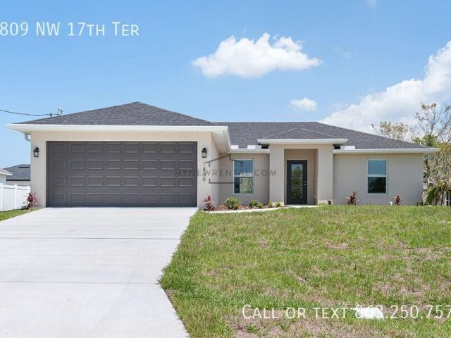 3 BR, 2 BA Apartment 1809 NW 17th Ter, Cape Coral, FL 33993