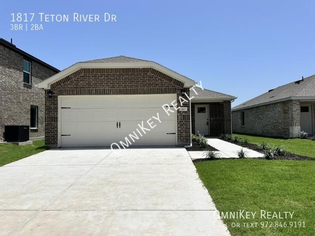3 BR, 2 BA Apartment 1817 Teton River Dr, Blue Ridge, TX 75424