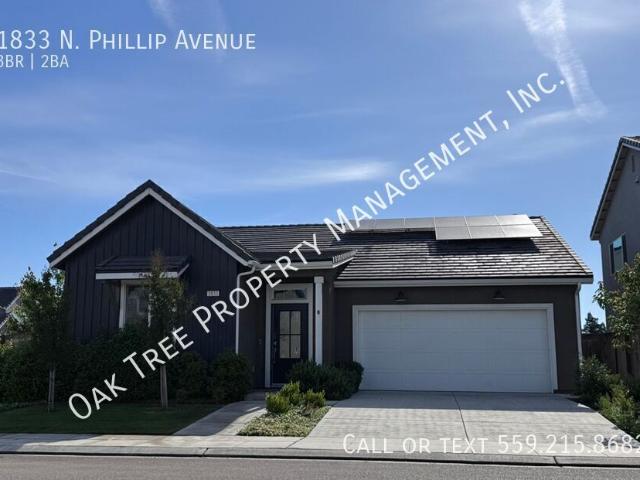 3 BR, 2 BA Apartment 1833 N. Phillip Avenue, Clovis, CA 93619