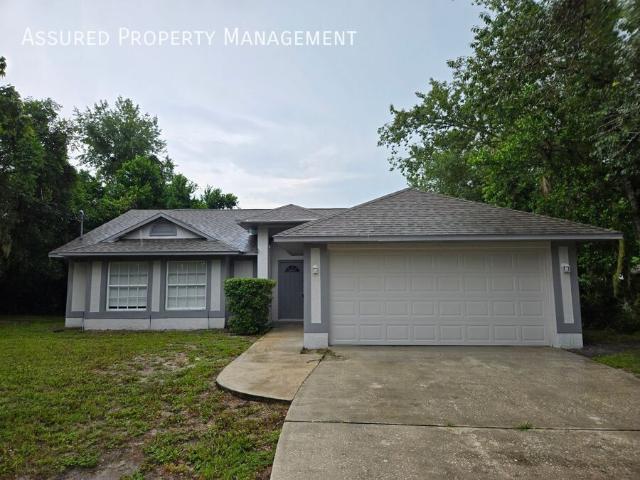 3 BR, 2 BA Apartment 1850 Marysville Drive, Deltona, FL 32725