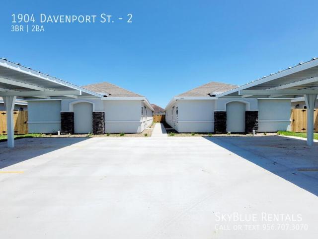 3 BR, 2 BA Apartment 1904 Davenport St Weslaco, TX 78596