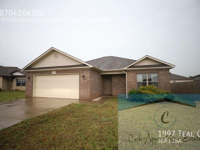 3 BR, 2 BA Apartment 1997 Teal Cv, Lake City, AR 72437