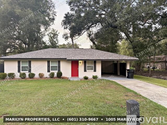 3 BR, 2 BA Apartment 1005 Marilyn Dr, Hattiesburg, MS 39401