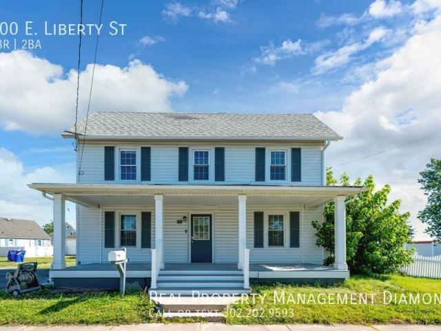 3 BR, 2 BA Apartment 100 E. Liberty St, Harrington, DE 19952
