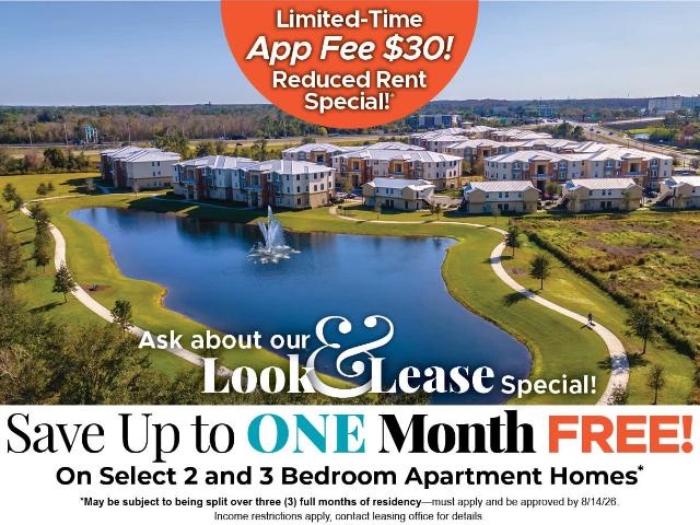 3 BR, 2 BA Apartment 1030 Vista Haven Circle Unit 01A 301, Orlando, FL 32825