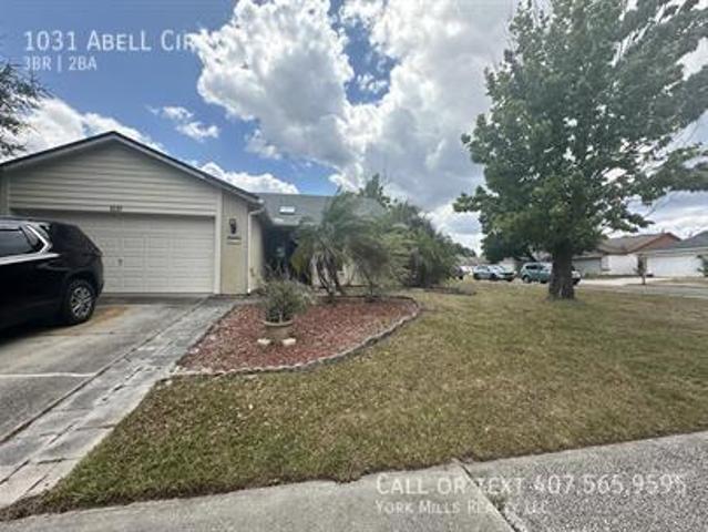 3 BR, 2 BA Apartment 1031 AbelL Cir, Oviedo, FL 32765