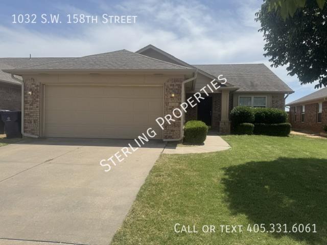 3 BR, 2 BA Apartment 1032 S.W. 158th Street, Oklahoma City, OK 73170