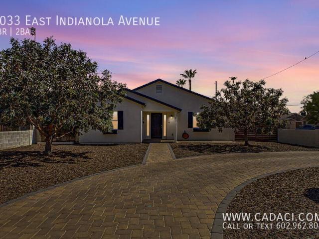 3 BR, 2 BA Apartment 1033 East Indianola Avenue, Phoenix, AZ 85014