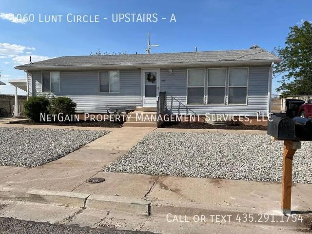 3 BR, 2 BA Apartment 1060 Lunt Circle UPSTAIRS, Cedar City, UT 84721