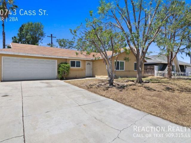 3 BR, 2 BA Apartment 10743 Cass St Riverside, CA 92505