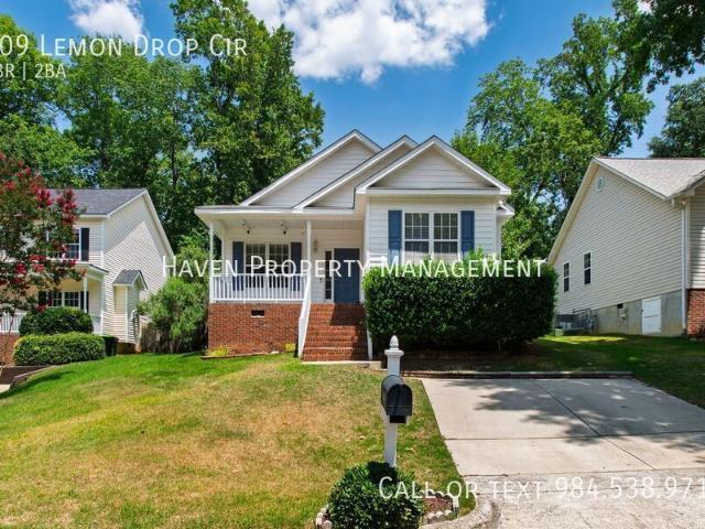 3 BR, 2 BA Apartment 109 Lemon Drop Cir, Apex, NC 27502
