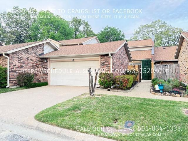 3 BR, 2 BA Apartment 10 Hampshire Cir, Little Rock, AR 72211