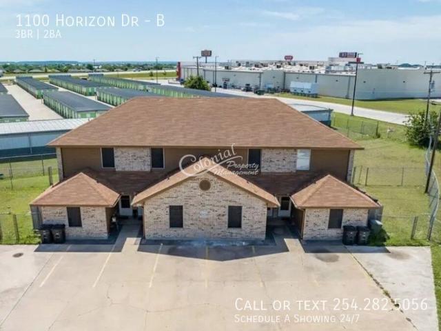 3 BR, 2 BA Apartment 1100 Horizon Dr, Killeen, TX 76549