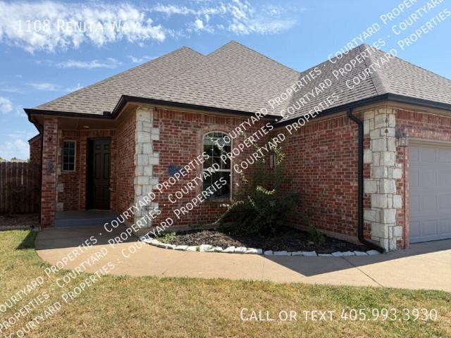 3 BR, 2 BA Apartment 1108 Renita Way, Moore, OK 73160