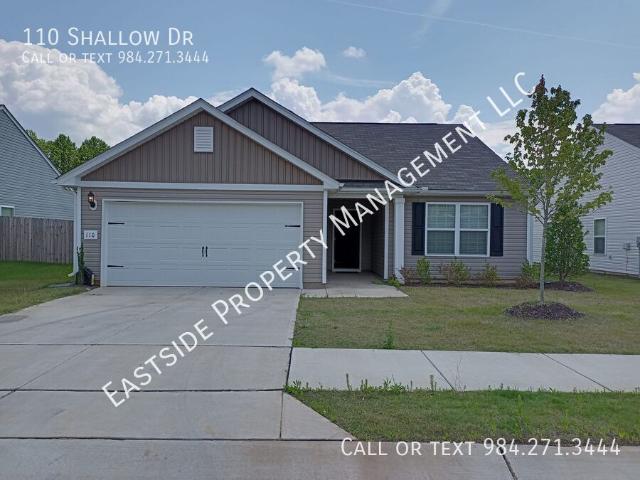 3 BR, 2 BA Apartment 110 Shallow Dr, Youngsville, NC 27596
