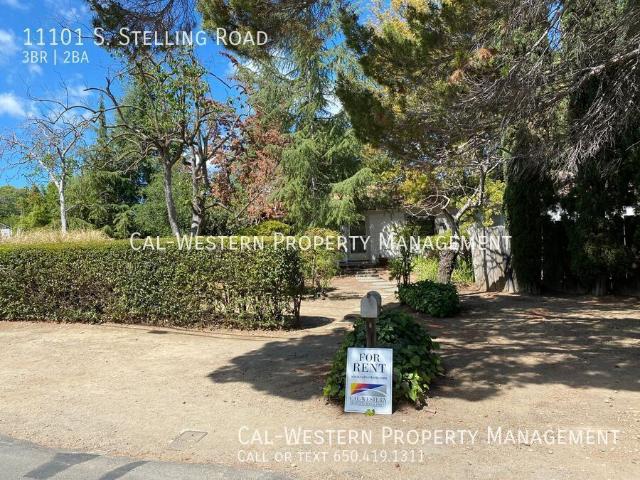 3 BR, 2 BA Apartment 11101 S. Stelling Road, Cupertino, CA 95014