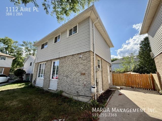 3 BR, 2 BA Apartment 1112 Aire Pl, Windsor, ON N8S 4G2