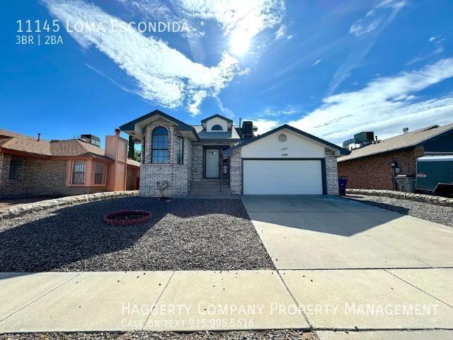 3 BR, 2 BA Apartment 11145 Loma Escondida, El Paso, TX 79934