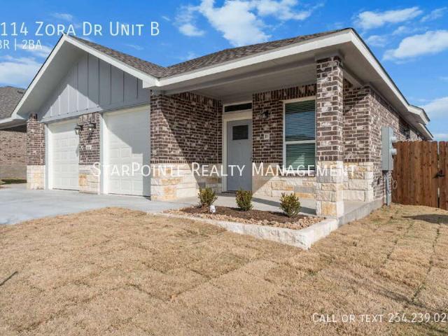 3 BR, 2 BA Apartment 1114 Zora Dr Unit B, Temple, TX 76504