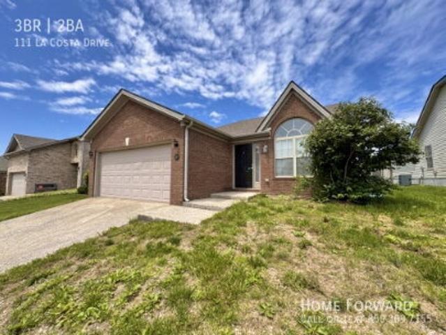 3 BR, 2 BA Apartment 111 La Costa Drive, Georgetown, KY 40324
