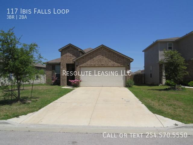 3 BR, 2 BA Apartment 117 Ibis Falls Loop, Jarrell, TX 76537