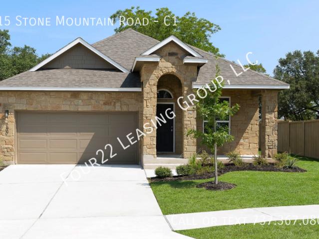 3 BR, 2 BA Apartment 115 Stone Mountain Road, Georgetown, TX 78626
