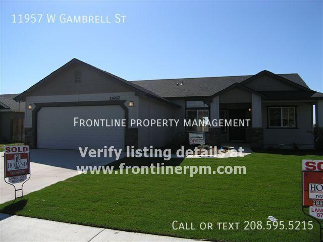 3 BR, 2 BA Apartment 11957 W Gambrell St, Star, ID 83669