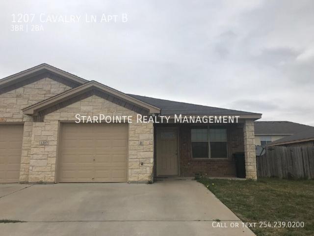 3 BR, 2 BA Apartment 1207 Cavalry Ln Apt B, Killeen, TX 76549