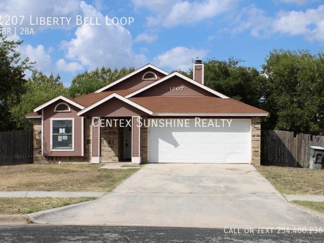 3 BR, 2 BA Apartment 1207 Liberty Bell Loop, Killeen, TX 76543