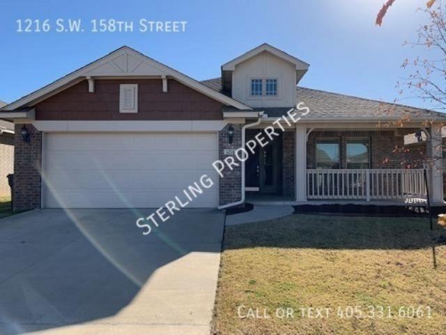 3 BR, 2 BA Apartment 1216 S.W. 158th Street, Oklahoma City, OK 73170