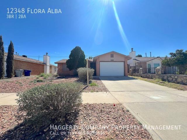 3 BR, 2 BA Apartment 12348 Flora Alba, El Paso, TX 79928