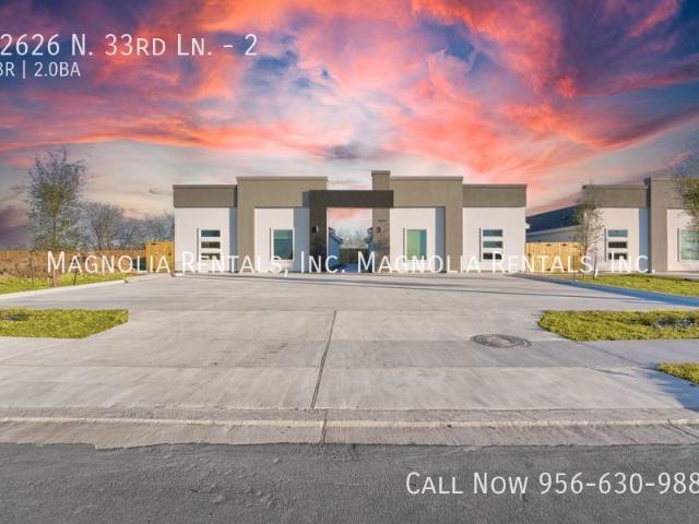3 BR, 2 BA Apartment 12626 N. 33rd Ln Edinburg, TX 78541