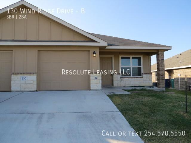 3 BR, 2 BA Apartment 130 Wind Ridge Drive, Copperas Cove, TX 76522