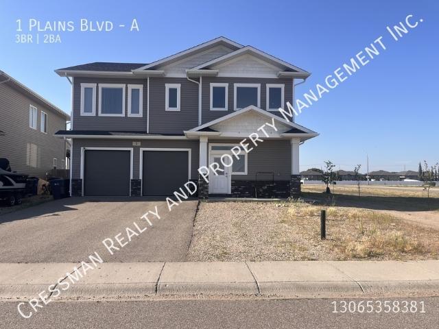 3 BR, 2 BA Apartment 1 Plains Blvd, Pilot Butte, SK S0G 3Z0