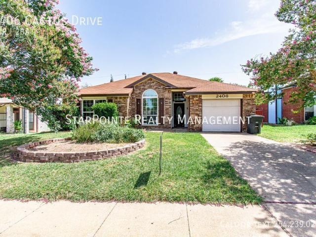 3 BR, 2 BA Apartment 2406 Cactus Drive, Killeen, TX 76549