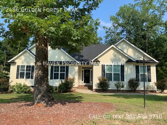3 BR, 2 BA Apartment 2486 Golden Forest Drive, Franklinton, NC 27525