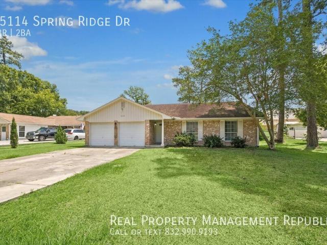 3 BR, 2 BA Apartment 25114 Spring Ridge Dr, Spring, TX 77386