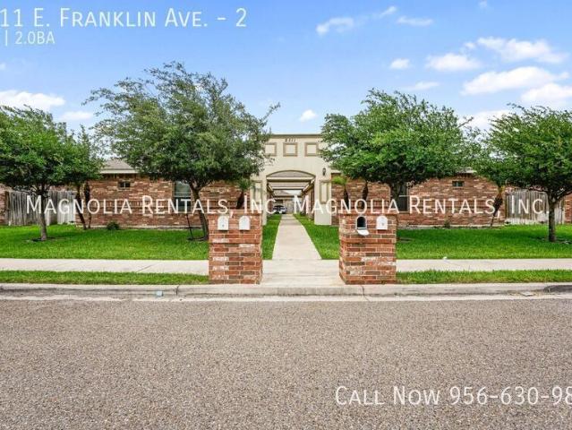 3 BR, 2 BA Apartment 2511 E. Franklin Ave Alton, TX 78573