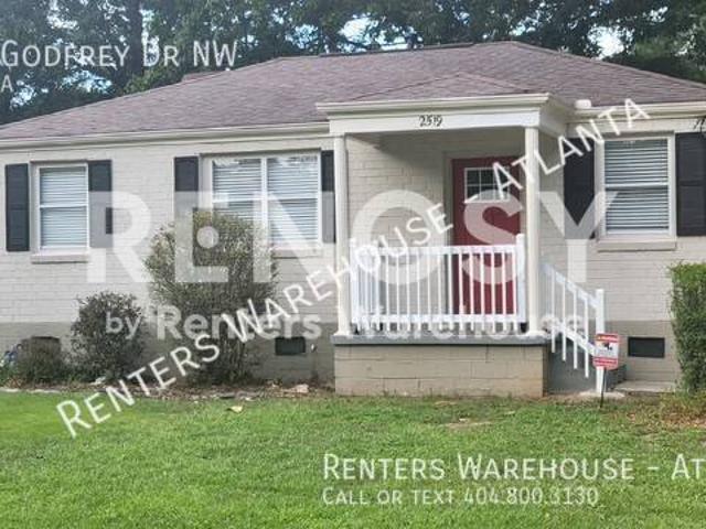 3 BR, 2 BA Apartment 2519 Godfrey Dr NW, Atlanta, GA 30318