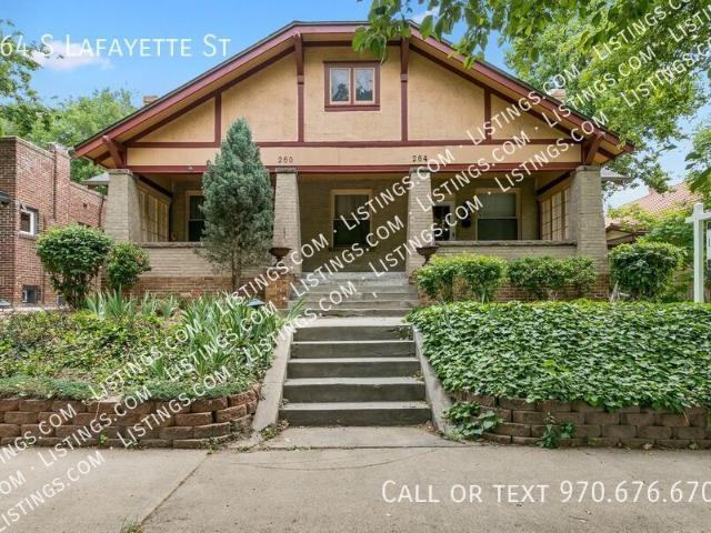 3 BR, 2 BA Apartment 264 S Lafayette St, Denver, CO 80209