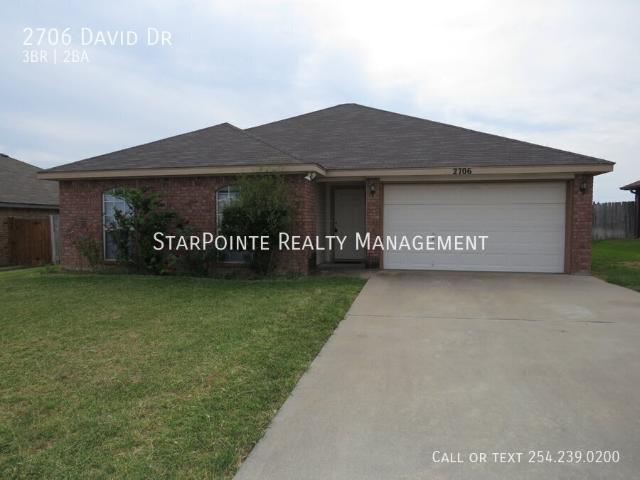 3 BR, 2 BA Apartment 2706 David Dr, Killeen, TX 76542